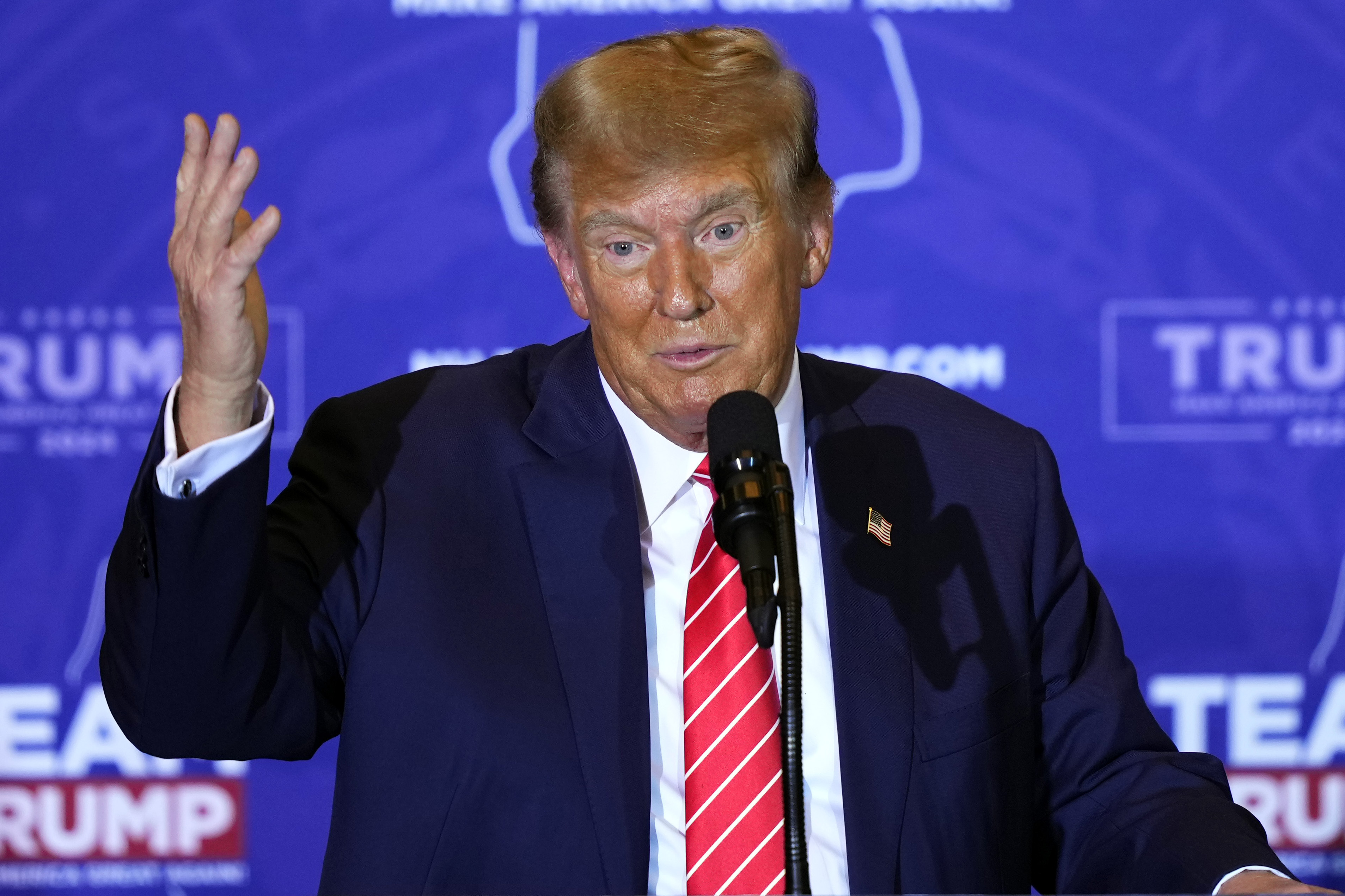 Source of the mysterious red marks on Trump’s hand revealed