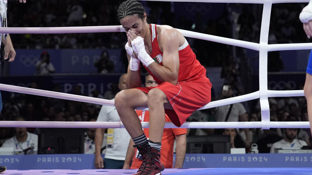 Under pressure: Algerian boxer Imane Khelif triumphs after days of ...