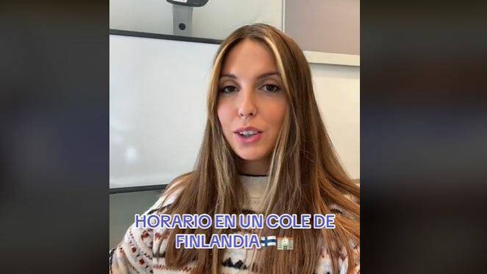 Esta profesora española en Finlandia explica cómo son los horarios lectivos: "Estoy flipando"