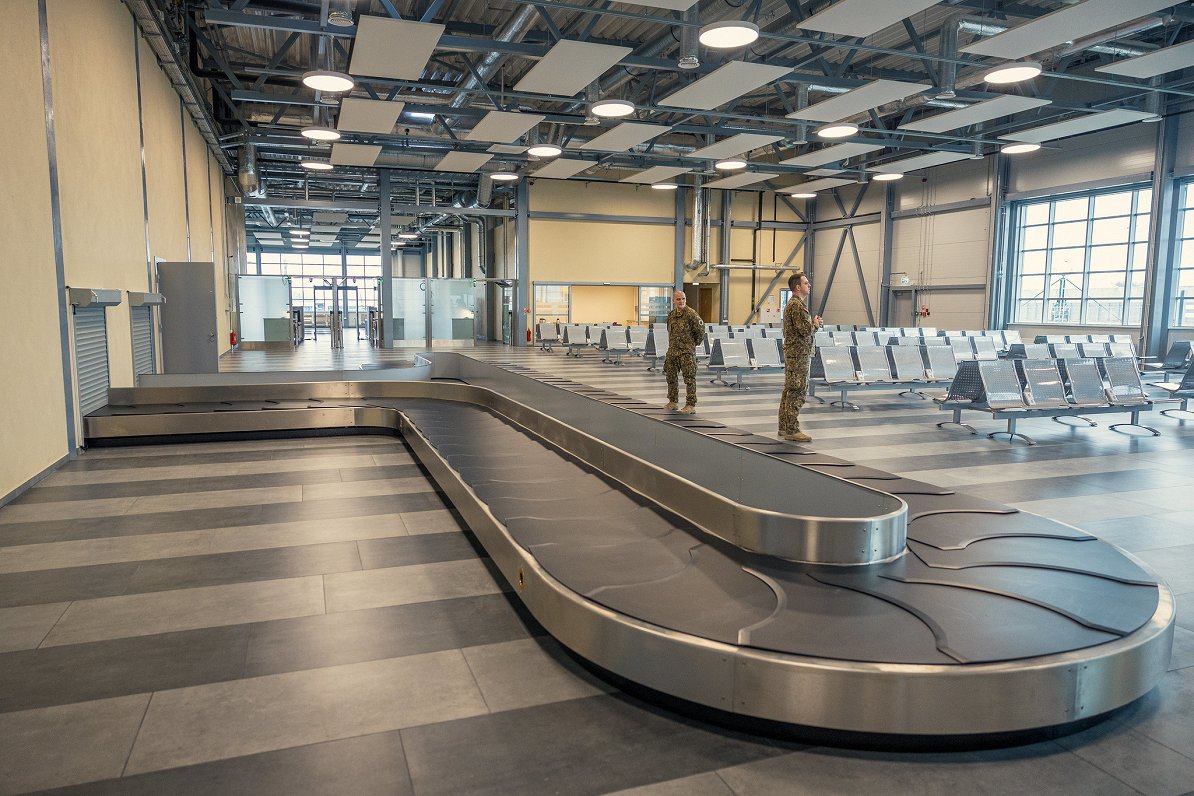 Lielvārde airbase opens new passenger terminal