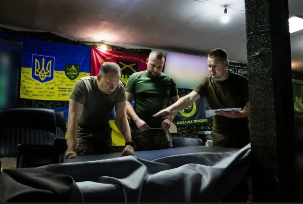 More than 700,000 Russian soldiers are deployed along the front line ...