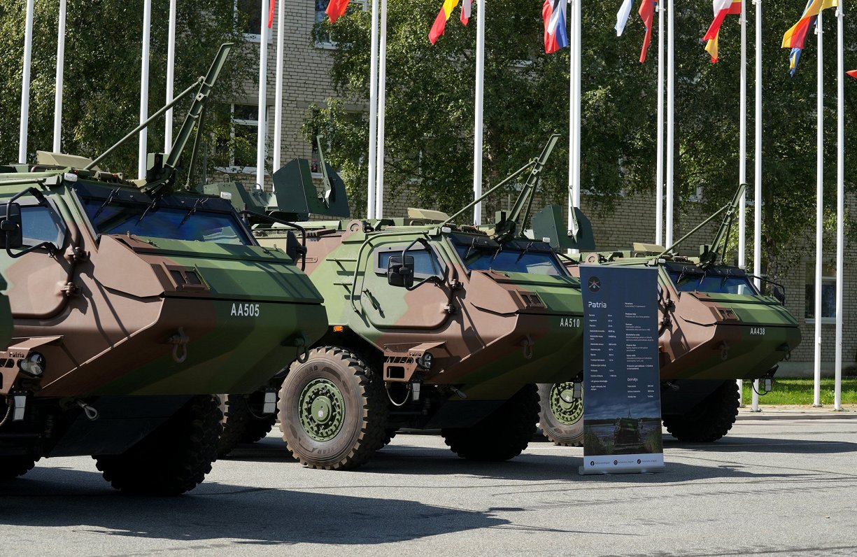 First Latvian-made Patria vehicle handed over to Armed Forces