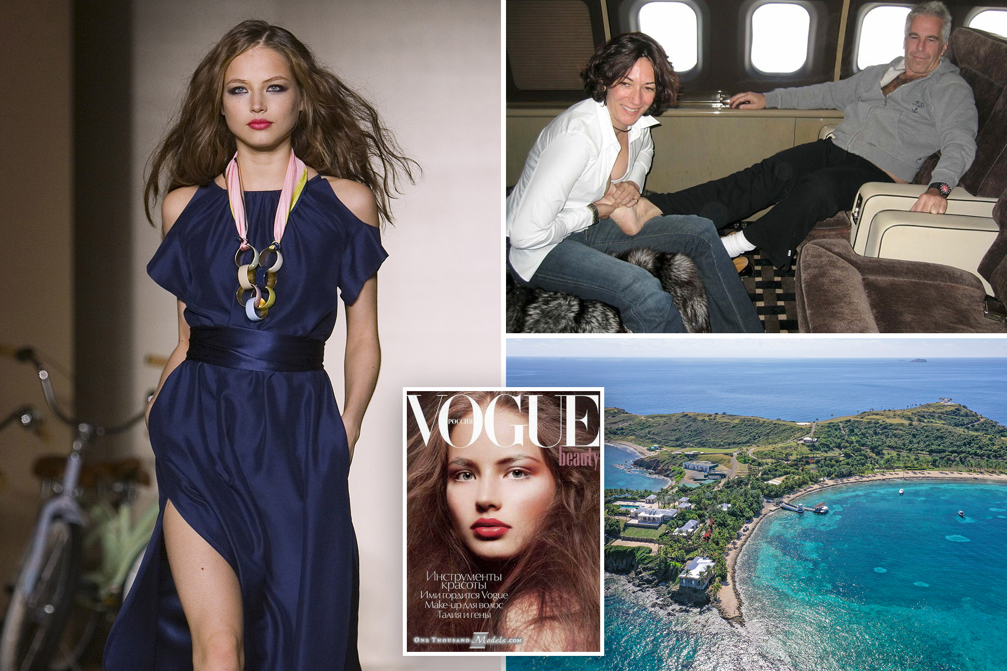 Top model who killed herself flew on Jeffrey Epstein’s private jet ...