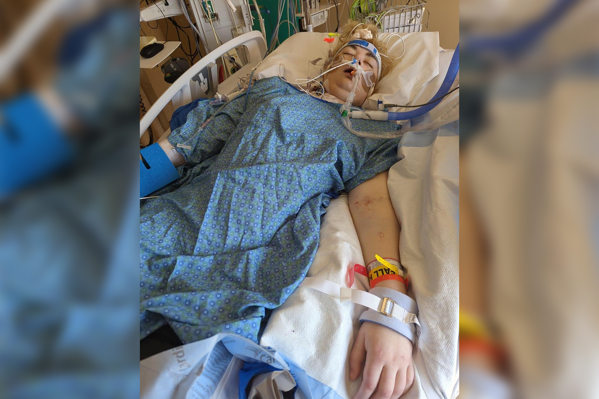 Student sues college, claims cries for help ignored as she spent night in pool of blood from ...