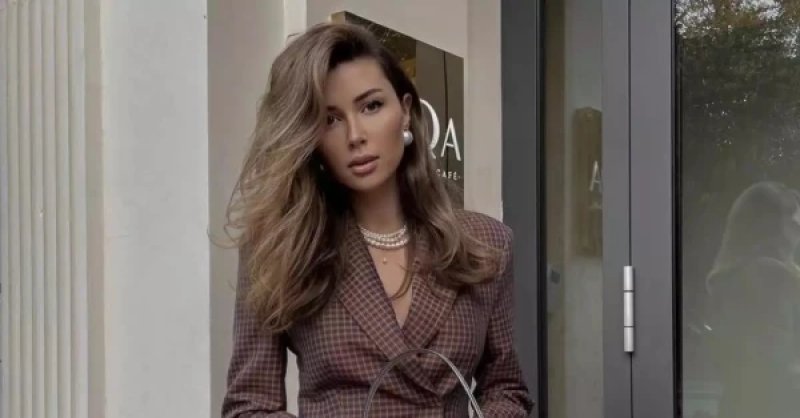 Young mother Anna Zavorotnyuk is delighted with her beautiful baby