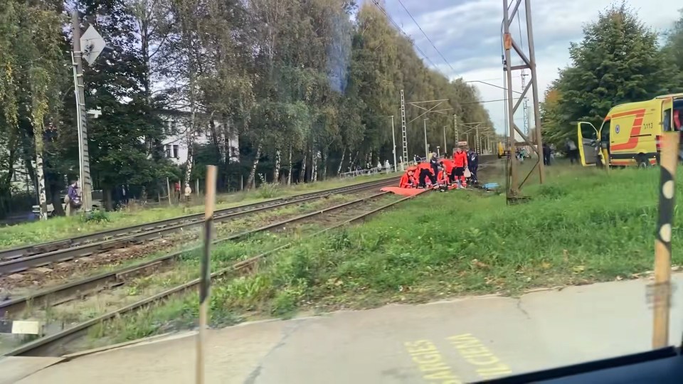 Two girls run over by train in Rīga, Latvia