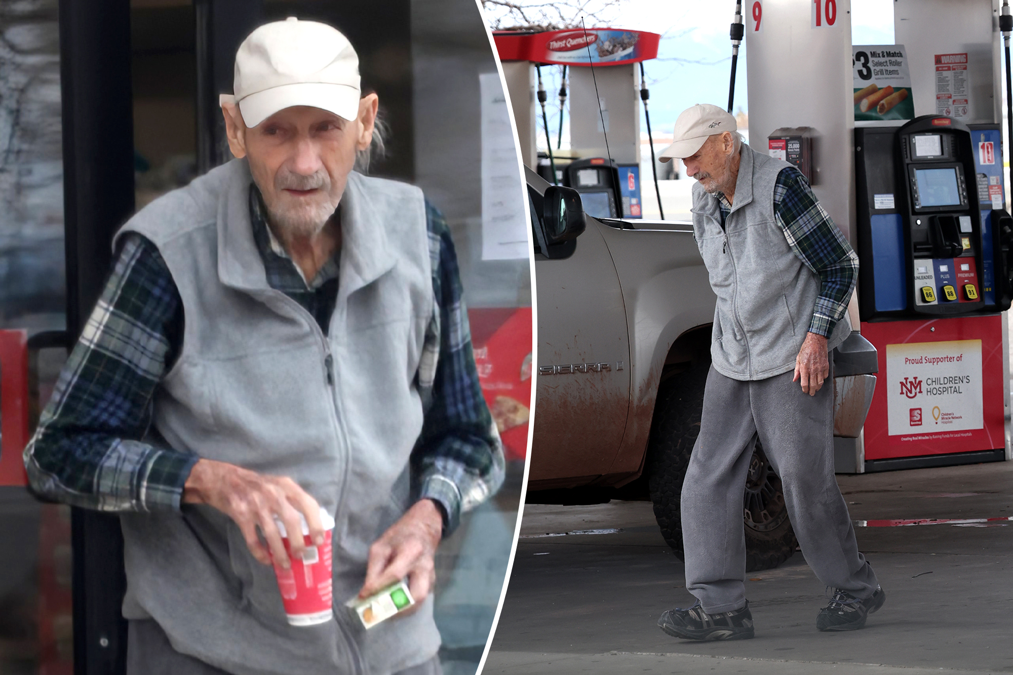 Gene Hackman, 94, spotted in new photos wearing nearly identical outfit ...