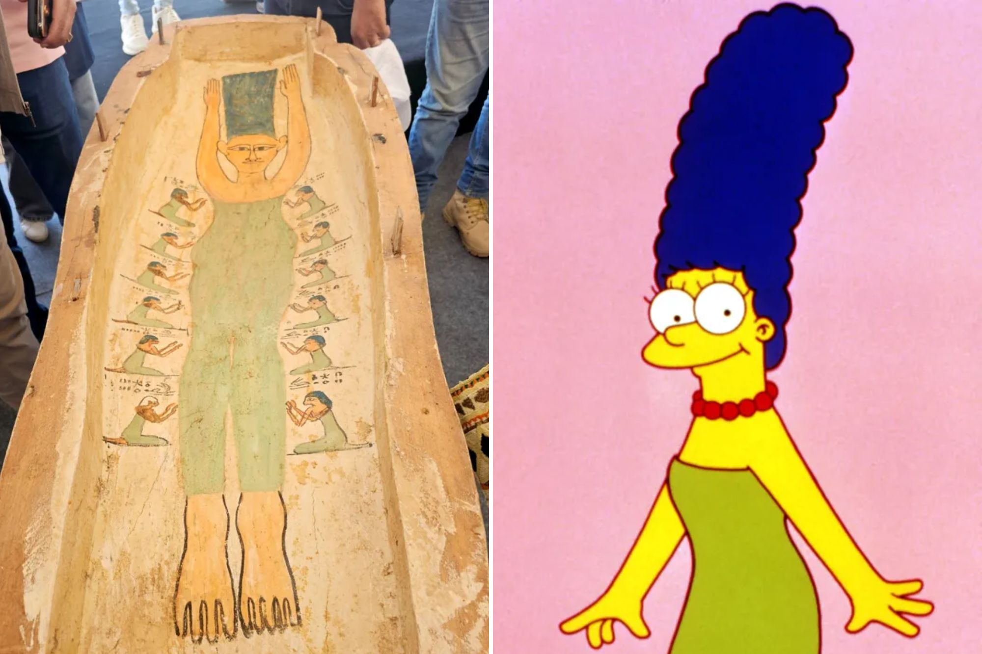 Mummy’s unearthed coffin features ‘unreal’ depiction of beloved ...