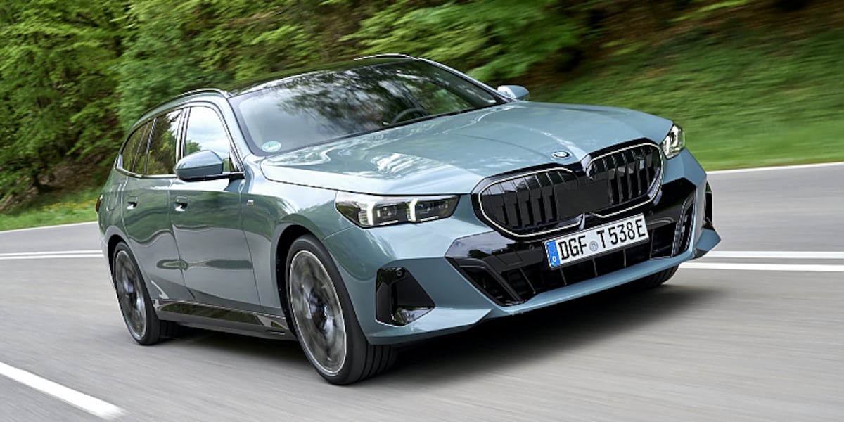 Fahrbericht BMW i5 eDrive 40 Touring - Warum BMW seinen neuen Edel ...