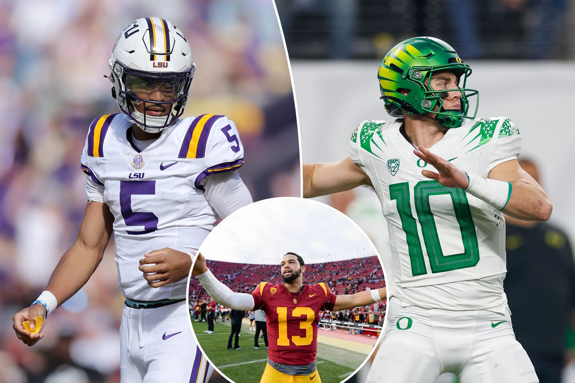 LSU’s Jayden Daniels still weighing bowl game start with Bo Nix’s ...