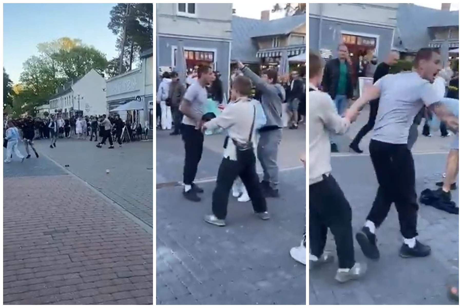 VIDEO. “Lopi!” Jūrmalas pilsētas svētkos ielas vidū izcēlies brutāls ...