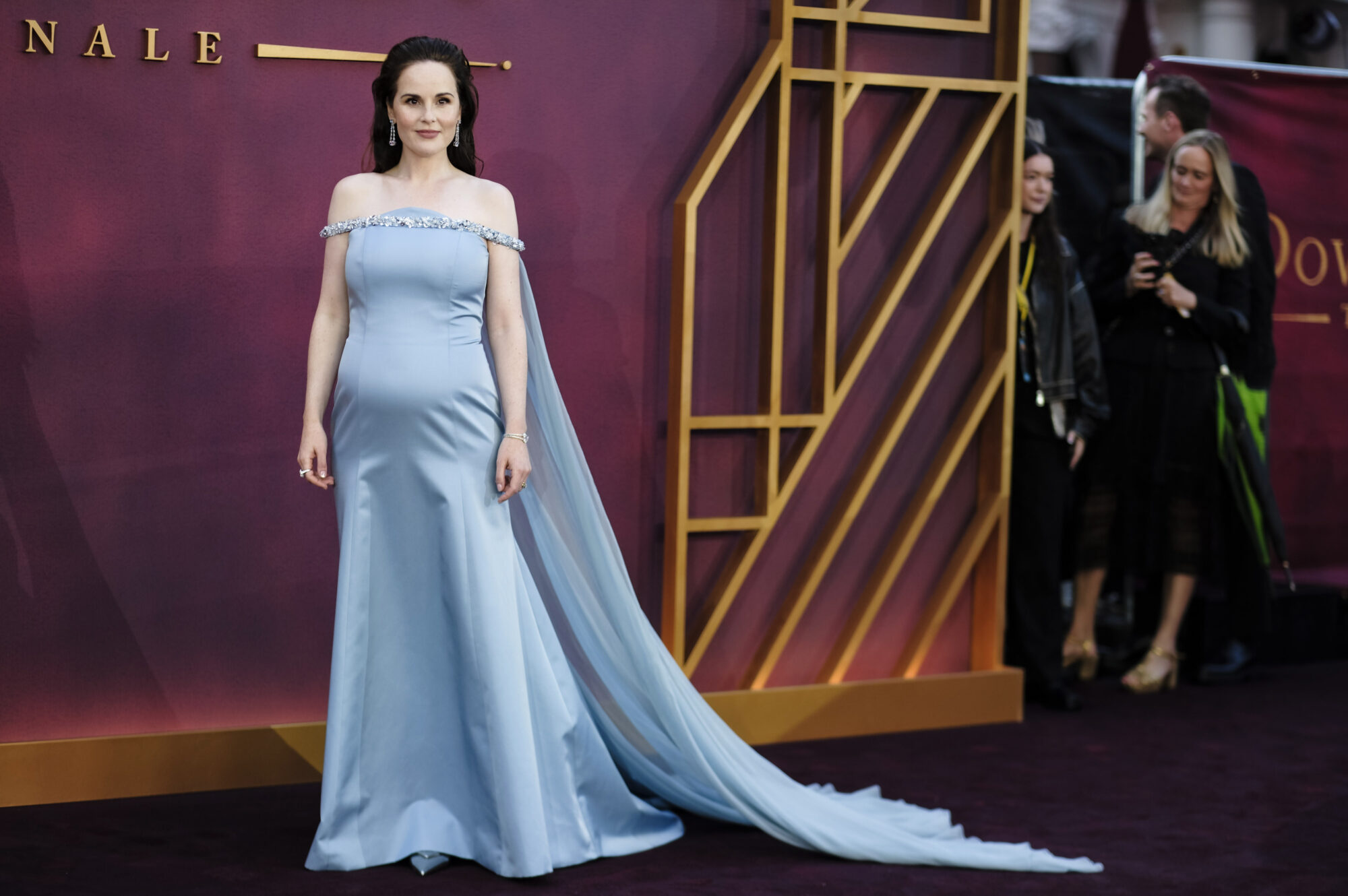 43 gadu vecumā "Dauntonas abatijas" zvaigzne Mišela Dokerija gaida pirmdzimto