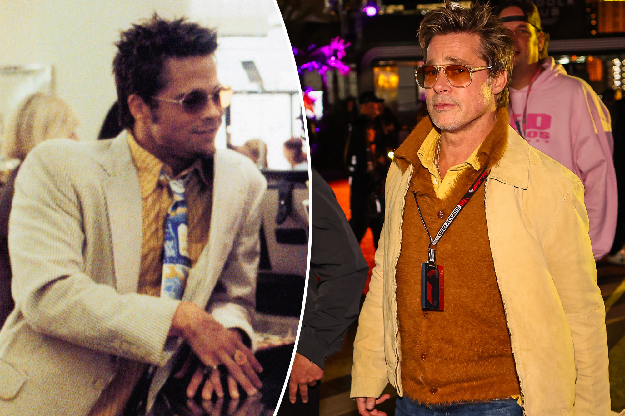 Brad Pitt may have just dressed up as his ‘Fight Club’ character Tyler ...