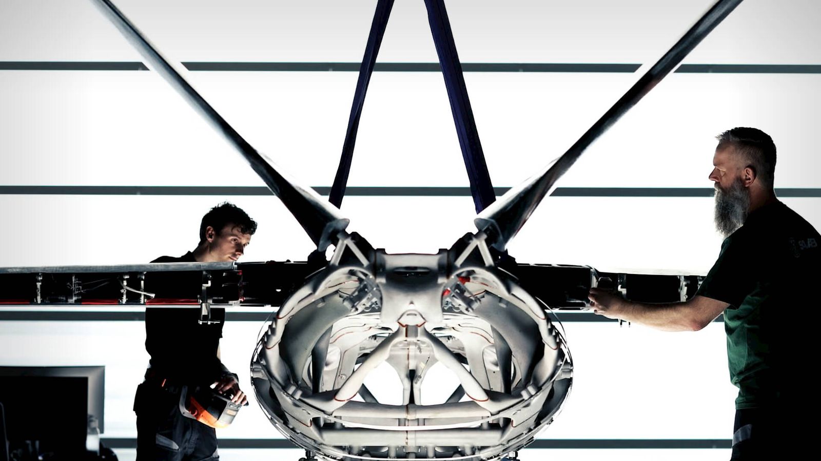 Éste es el primer fuselaje de avión de la historia diseñado ...