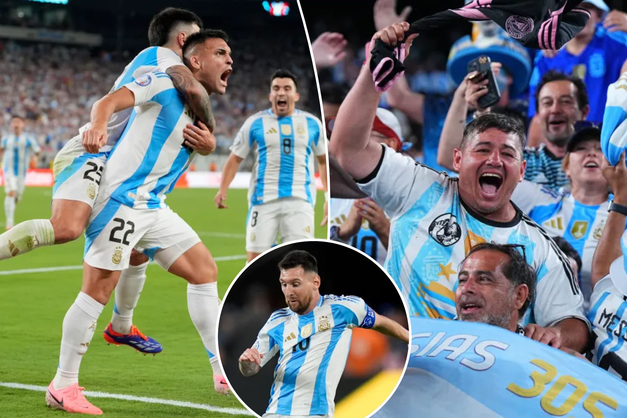 Lionel Messi fans take over MetLife Stadium for Argentina’s Copa ...