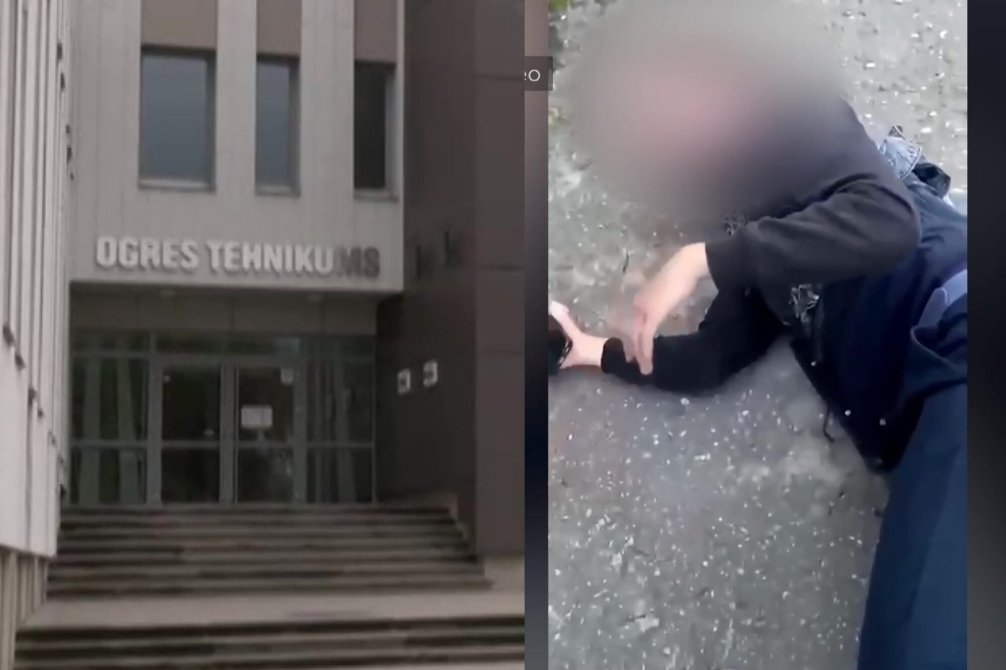 Ogres tehnikuma pasniedzējs “mētājas” reibumā publiskā vietā; viņam ...