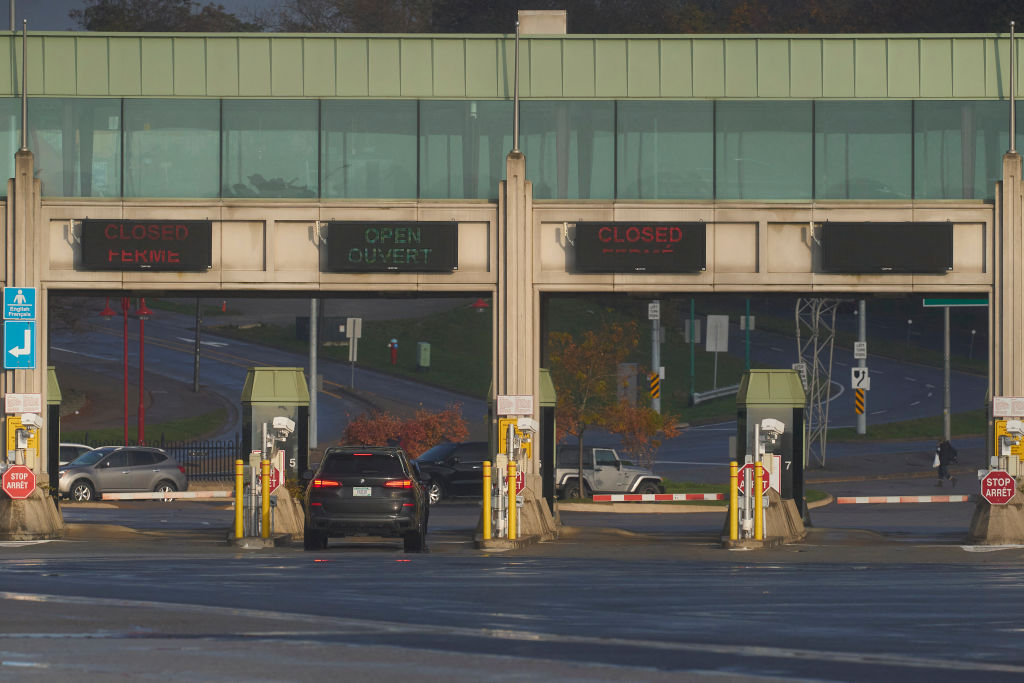 U.S.-Canada Border Crossing Closed After Vehicle Explosion on Bridge