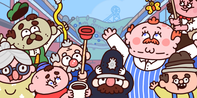 On a testé… « Thank Goodness You’re Here », un jeu vidéo entre les ...