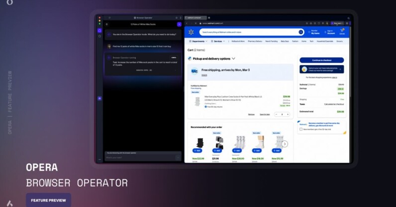 Opera browser unveils AI agent that handles online tasks for you