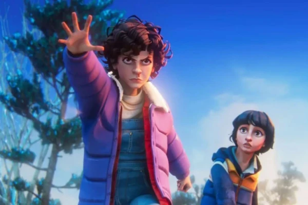 The teaser for the animated series 'Stranger Things: Stories from '85 ...
